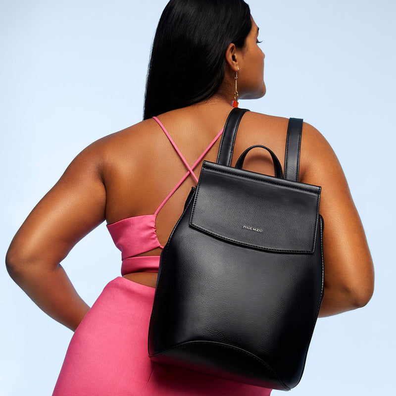 Stylish Vegan Leather Backpacks - Pixie Mood